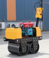 China 600mm Compaction width Walk Behind Tandem Road Roller For Your Requirement for sale