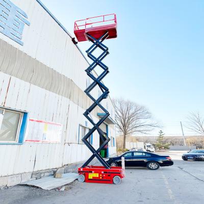 China 2000kg Loder Weight All Terrain Hydraulic Track Crawler Lift Platform for Aerial Work for sale