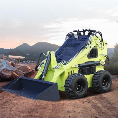 China Affordable Micro Electric Sliding Loader CE Approved Small Tracked Skid Steer Loader for sale