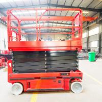 China 2000kg Loder Weight All Terrain Hydraulic Track Crawler Lift Platform for Aerial Work for sale