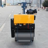 China 330kg Single Drum Roller Diesel Gasoline Vibratory Road Compactor Asphalt Mini Rollers for sale