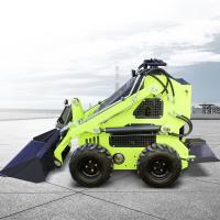 China Small Skid Steer Crawler Loaders with Huade Hydraulic Pump and Working Speed of 0-6 km/h for sale