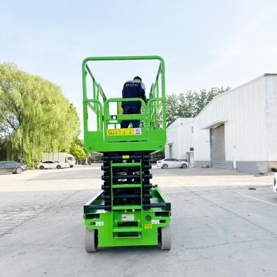 China High Operating Efficiency Tracked Diesel Man Lift On Tracks with 48V/4.5kw Motor Power for sale