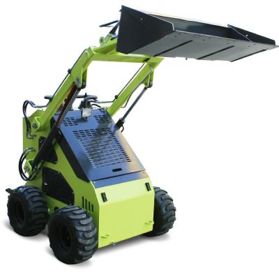 China 17.1kw Power Construction Machinery Wheel Loader Diesel Crawler Mini Skid Steer Loade for sale