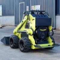 China Hydraulic Pump Huade Skid Steer Loader Mini Crawler Loaders for Agriculture Attachments for sale
