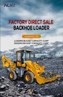 China Mini Backhoe Loader WZ10-15 4WD with Low Retail and 3 cbm Bucket Capacity for sale