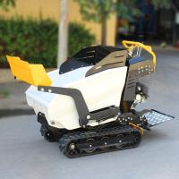 China Mini Dumper Self Loading Ce Certified Crawler Loader Garden Gasoline Small Dumper 300kg for sale