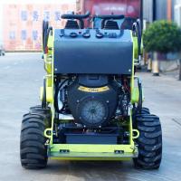 China Construction Diesel Mini Tracked Skid Loader With Attachments Bucket Hydraulic Pump Huade for sale