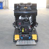 China Mini Dumper Self Loading Ce Certified Crawler Loader Garden Gasoline Small Dumper 300kg for sale