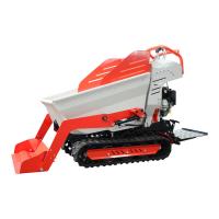 China Mini Dumper Self Loading Ce Certified Crawler Loader Garden Gasoline Small Dumper 300kg for sale