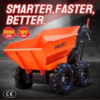 China Wheel Barrow Mini Dumper Site Mini Crawler Dumper Loader with 4.1/3600kw/rpm Rated Power for sale