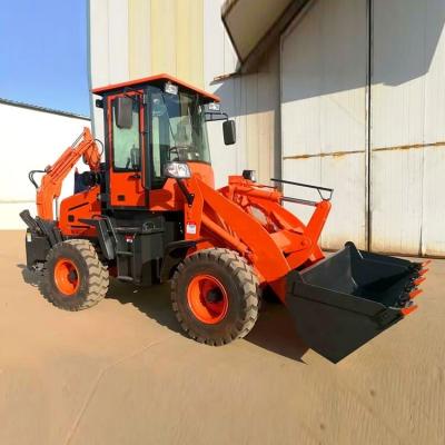 China 3 cbm Bucket Backhoe Loader Earth Moving Machine with CHAOSHUN Hydraulic Cylinder for sale