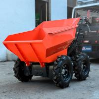 China Mini Dumper with Electric Power and Briggs Stratton Engine 4.1kw/3600rpm Rated Power for sale