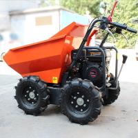 China Mini Dumper with Electric Power and Briggs Stratton Engine 4.1kw/3600rpm Rated Power for sale