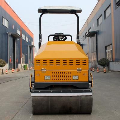 China Road Roller Compaction Hydraulic Vibrating Vibratory Roller with 25L Fuel Tank Capacity for sale
