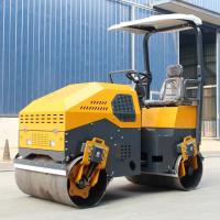 China Road Roller Compaction Hydraulic Vibrating Vibratory Roller with 25L Fuel Tank Capacity for sale
