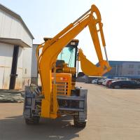 China BOXINHUASHENG Hydraulic Pump Loader Backhoe Attachment Front End Loader With Backhoe for sale
