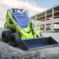 China Budget-Friendly Skid Steer Bagger Mini Loader with YUNNEI Engine and Attachments for sale
