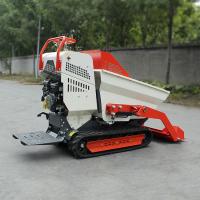 China Integrated/One-Piece Euro5 Standard 500kg Wheel Barrow with Eaton Hydraulic Cylinder for sale