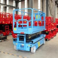 China 400mm*2400mm Moving Crawler Mobile Manlift for Aerial Work on High Platform 5m-14m for sale