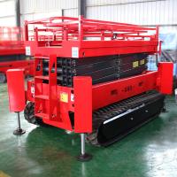 China 320kg Rated Loading Capacity Electric and Diesel Aerial Platform for Economic Man Lift for sale
