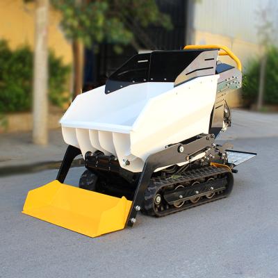 China Self-loading Mini Crawler Dumper with 500kg Loader Capacity and 360 kg Machine Weight for sale