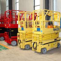 China 320kg Rated Loading Capacity Electric and Diesel Aerial Platform for Economic Man Lift for sale