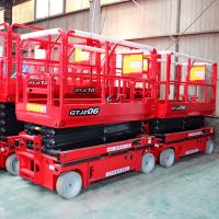 China 320kg Rated Loading Capacity Electric and Diesel Aerial Platform for Economic Man Lift for sale