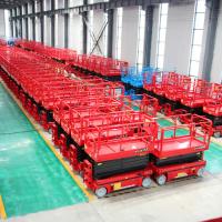 China 320kg Rated Loading Capacity Electric and Diesel Aerial Platform for Economic Man Lift for sale