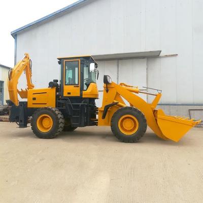 China 500 mm Min. Turning Radius Backhoe Loader Front Loader And Backhoe And Materials for sale