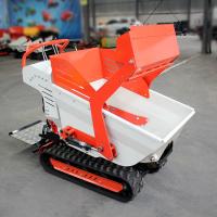 China Garden Track Dumper Small Crawler Dump 500KG 1000KG Mini Dumper for Transport Mass 360 kg for sale