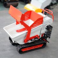 China Garden Track Dumper Small Crawler Dump 500KG 1000KG Mini Dumper for Transport Mass 360 kg for sale
