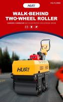 China Small Road Roller Vibrator Compactor with 0.5mm Nominal Amplitude and 0-4 km/h Speed for sale
