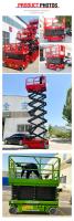 China Self Propelled Electric Hydraulic Mobile Scissor Lift from 4m 6m 8m 10m 12m 14m for sale