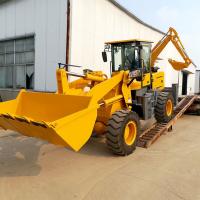 China CHAOSHUN Hydraulic Cylinder Small Backhoe Loader for Heavy-Duty and Construction Work for sale
