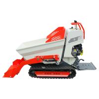 China 1480 x 832 x 1344 mm Mini Dumper Tracked Motor Wheelbarrow for Heavy-Duty Farm Work for sale