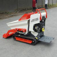 China 1480 x 832 x 1344 mm Mini Dumper Tracked Motor Wheelbarrow for Heavy-Duty Farm Work for sale
