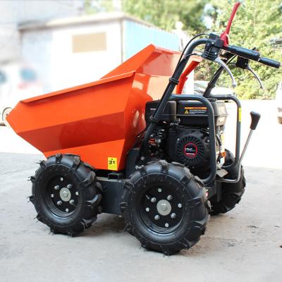 China 500kg Wheelbarrow Hydraulic Mini Dumper Euro 5 Standard with 4.1kw Rated Power for sale