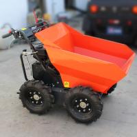 China 500kg Wheelbarrow Hydraulic Mini Dumper Euro 5 Standard with 4.1kw Rated Power for sale