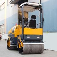 China Travel Speed 0-8km/h Drum Single Drum Roller EPA Engine Walk-behind 0.5ton 1 ton 3 ton 5 ton Road Roller for sale
