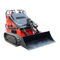 China 1950 x 1100 x 1300 mm Dimension Skid Steer Loader Crawler Loader for Compact Work for sale