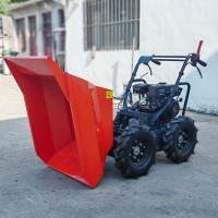 China Versatile Mini Dumper Track Carrier with Hydraulic Tipping and 93 Unleaded Gasoline for sale
