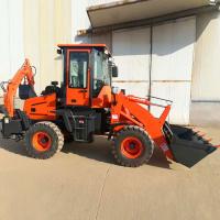 China 3 Ton Wheel Loader HQ-WZ-10-20 High Operating Efficiency and Chinese Backhoe Loader for sale