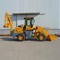 China HQ-WZ-15-26 Backhoe Loader Multifunctional Backhoe Excavator With 500mm Wheel Distance for sale
