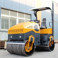 China 35KN Exciting Force 0.5-3ton Steel Drum Asphalt Road Roller with 2580 * 1410 * 1930 mm for sale