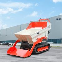 China Eaton Hydraulic Valve Mini Transporter Dump Truck for Construction 800KG Capacity for sale