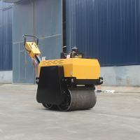 China Mini 0.5 Ton Double Drum Vibrating Road Roller Compactor with Kawasaki Hydraulic Pump for sale