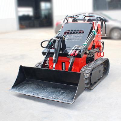 China 20L Fuel Tank Capacity BOXINHUASHENG Hydraulic Valve Compact Diesel Mini Skid Steer Loader for sale