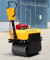 China Mini 0.5 Ton Double Drum Vibrating Road Roller Compactor with Kawasaki Hydraulic Pump for sale