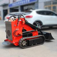 China 20L Fuel Tank Capacity BOXINHUASHENG Hydraulic Valve Compact Diesel Mini Skid Steer Loader for sale